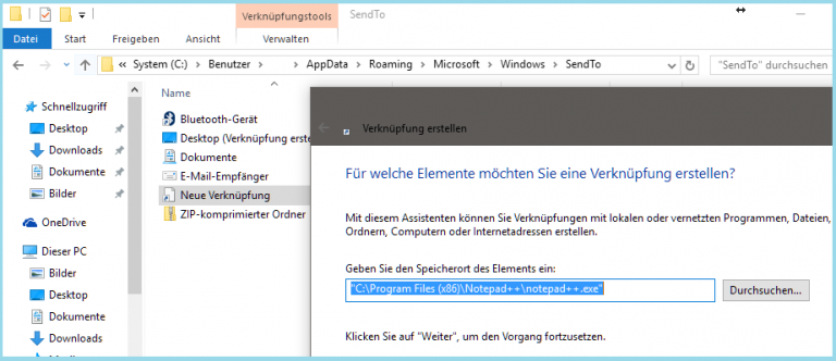 Windows Kontextmenü „Senden an“ anpassen | it-feed